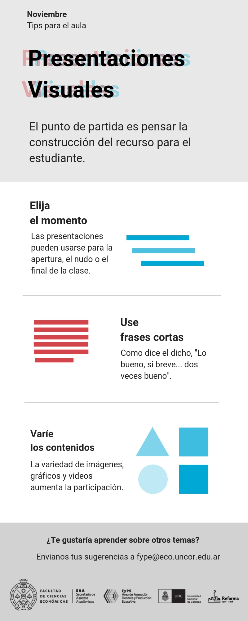 Facultad de Ciencias Económicas - Ayudas para el Aula #1 ...